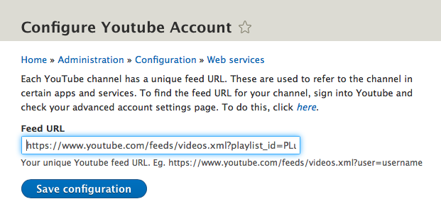 YouTube Block | Contributed modules documentation | Drupal Wiki guide on Drupal.org